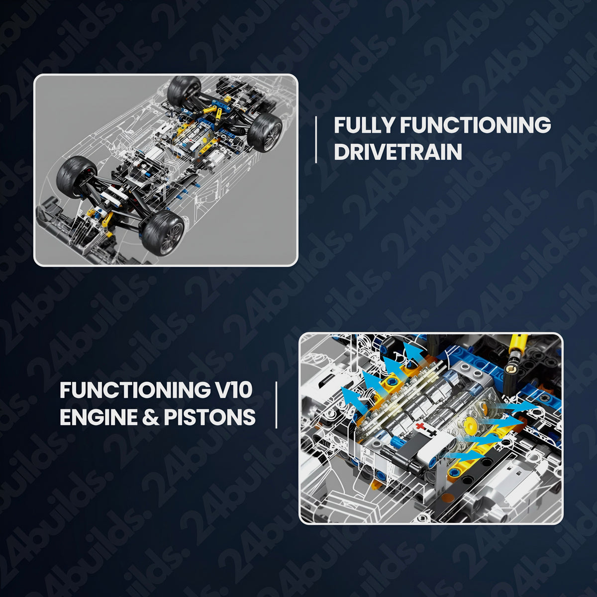 Audi R8 LMP 2000 | 2426pcs