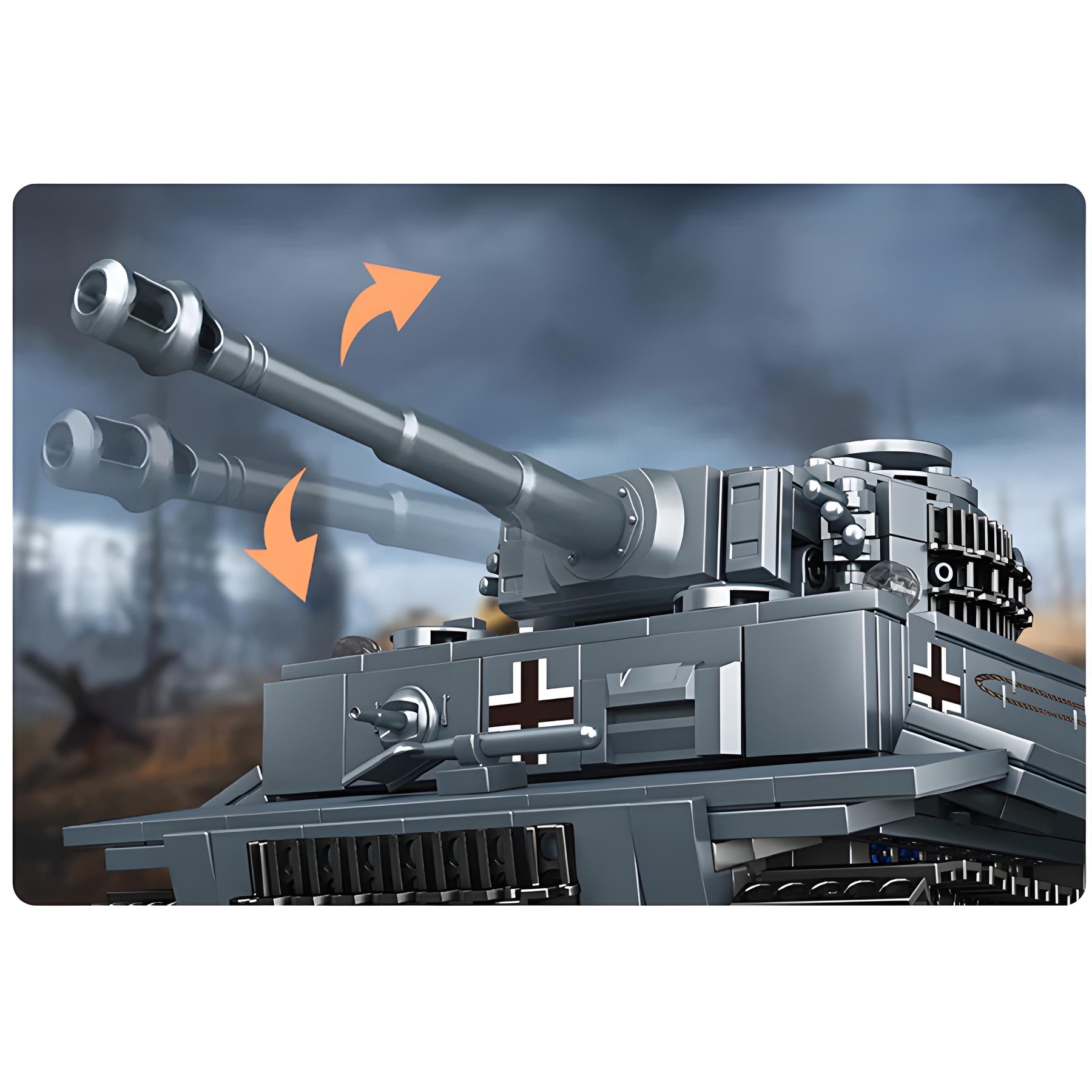 Remote Controlled Tiger Tank | 802pcs