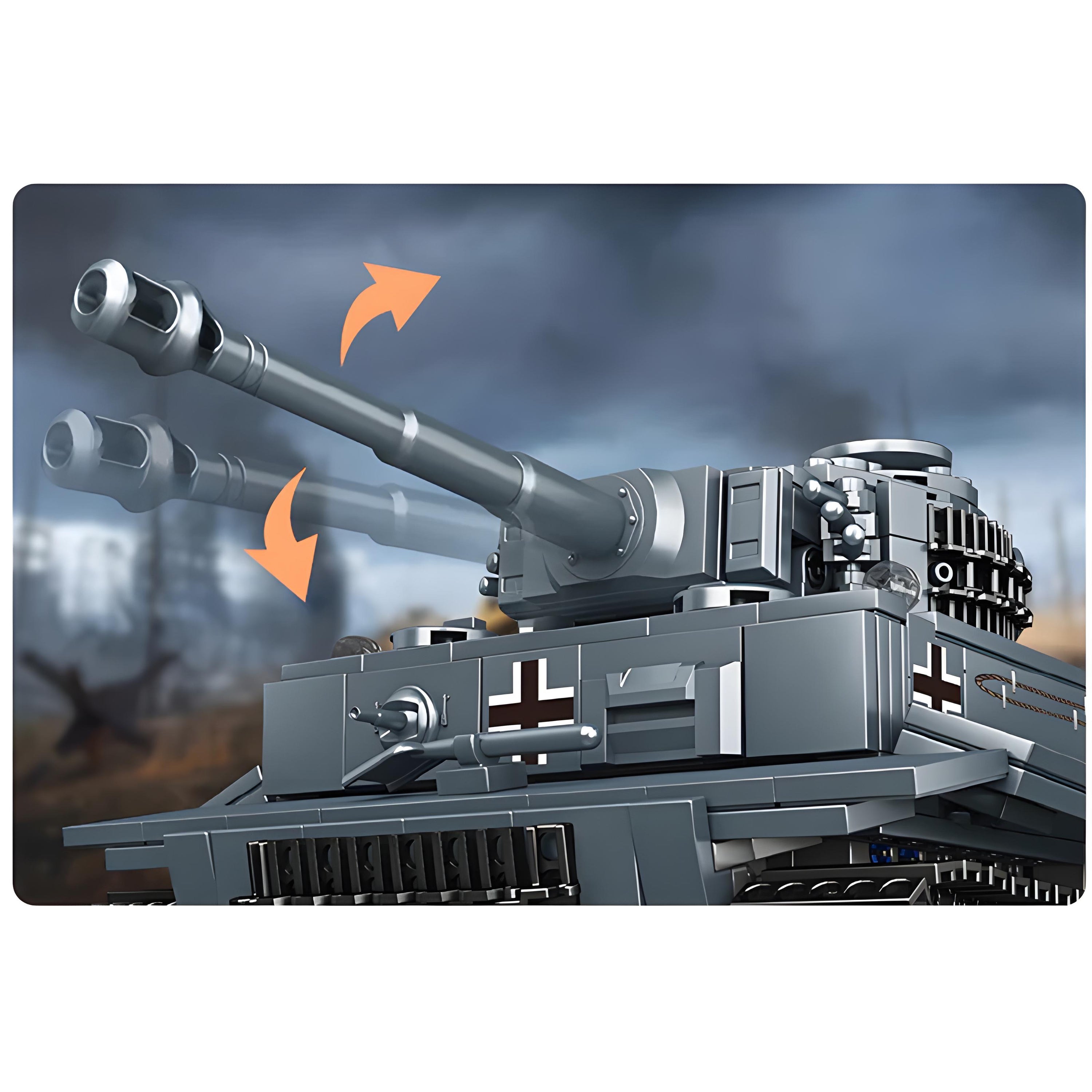 Remote Controlled Tiger Tank | 802pcs