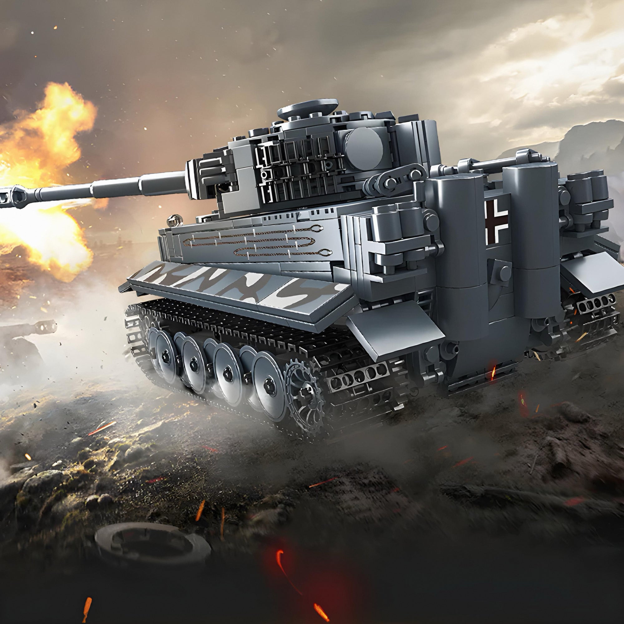 Remote Controlled Tiger Tank | 802pcs