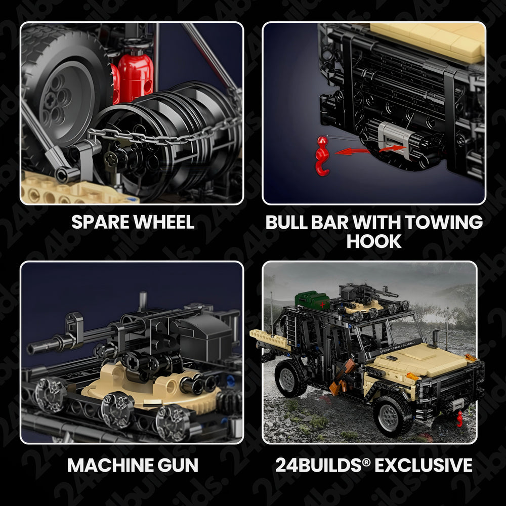 Remote Controlled Tactical Off Roader | 1578pcs