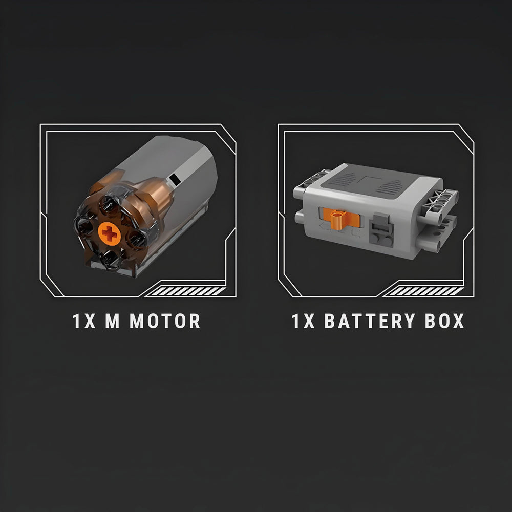 Motorised British Luxury V12 Engine | 734pcs