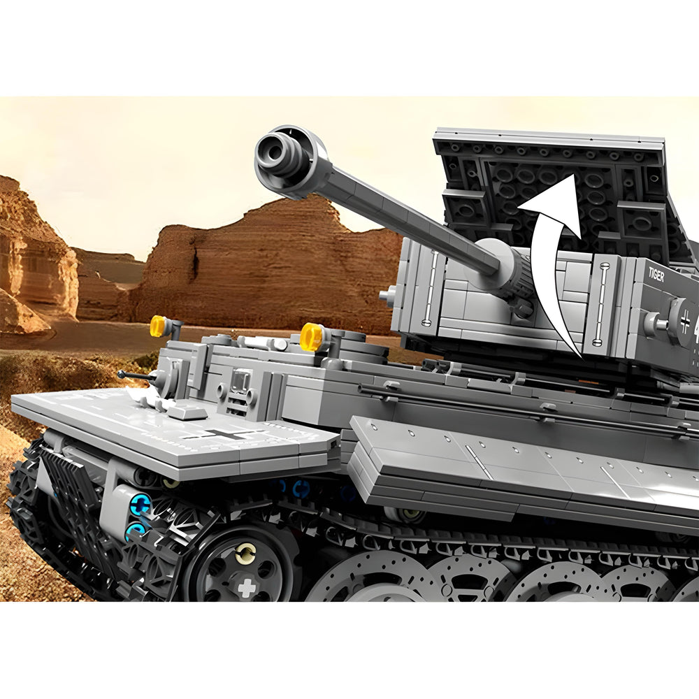 Remote Controlled Tiger Tank | 2236pcs