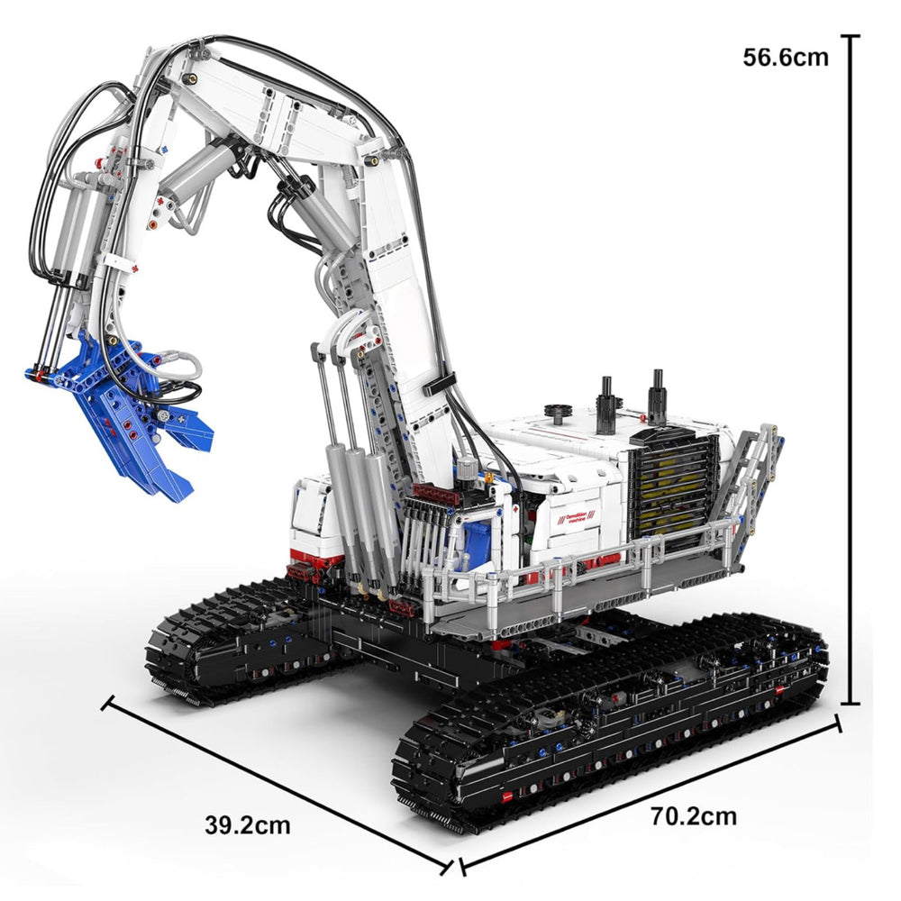 Remote Controlled Pneumatic Claw Excavator | 4196pcs