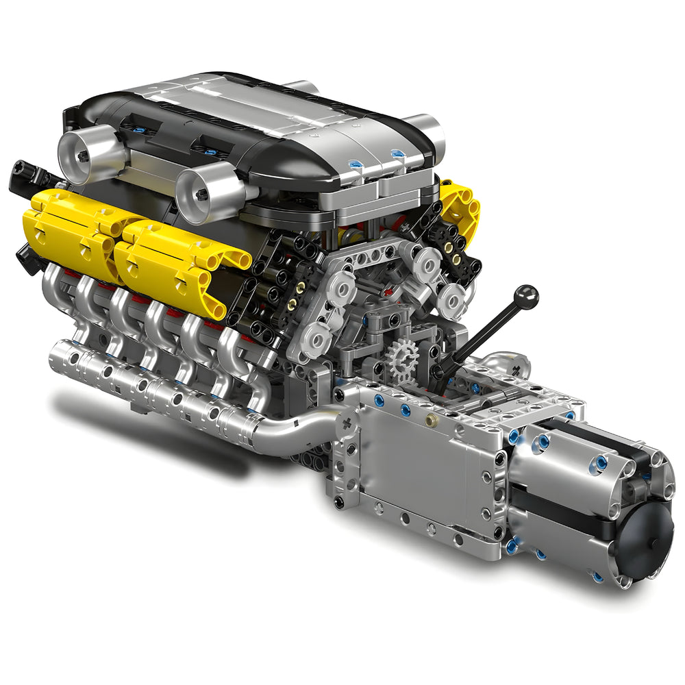 Motorised Italian V12 Engine | 1260pcs