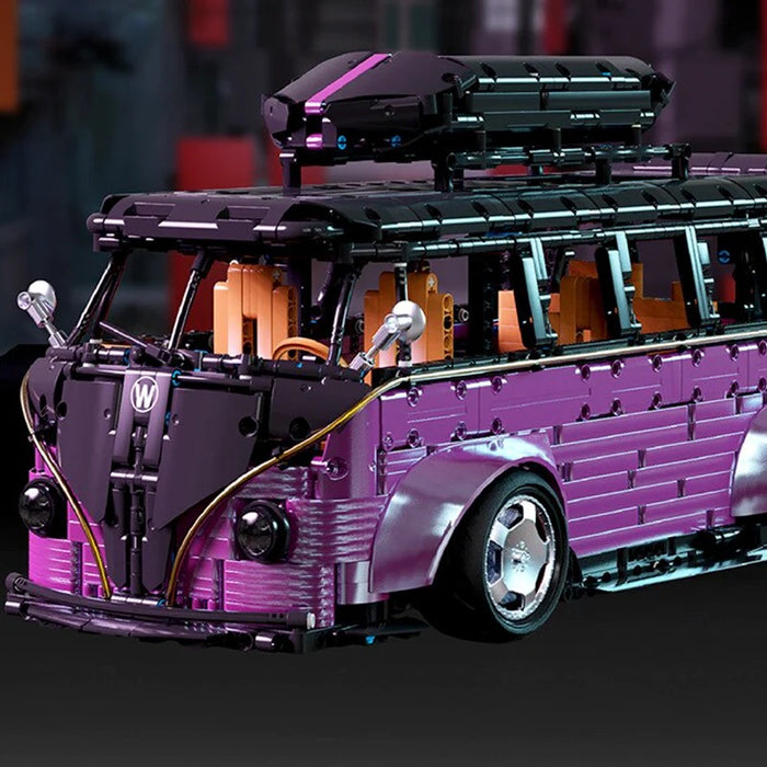 Widebody Satin Purple Campervan | 3298pcs