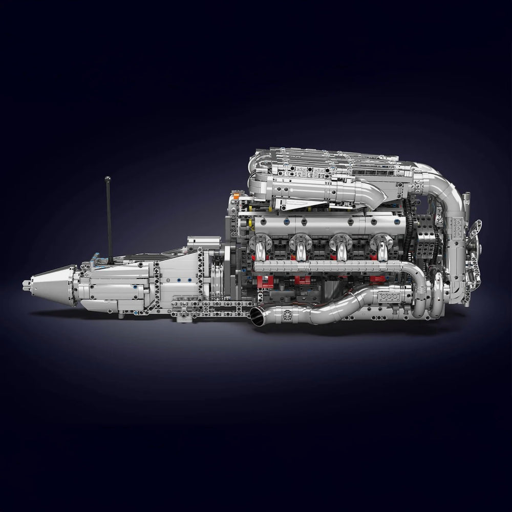The Ultimate Chrome 5.5L V8 Engine & Gearbox | 2898pcs
