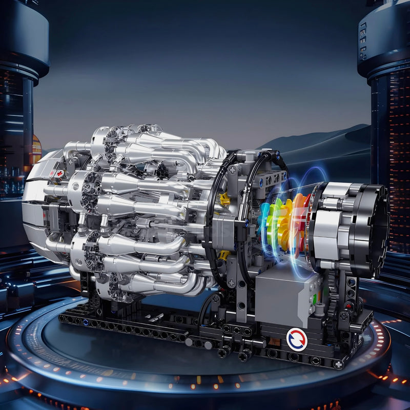 Motorised Turbojet Engine | 1214pcs